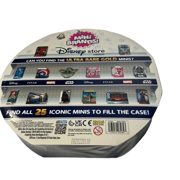 Disney | Toys | Mini Brands Disney Store Edition Collectors Case Zuru ...
